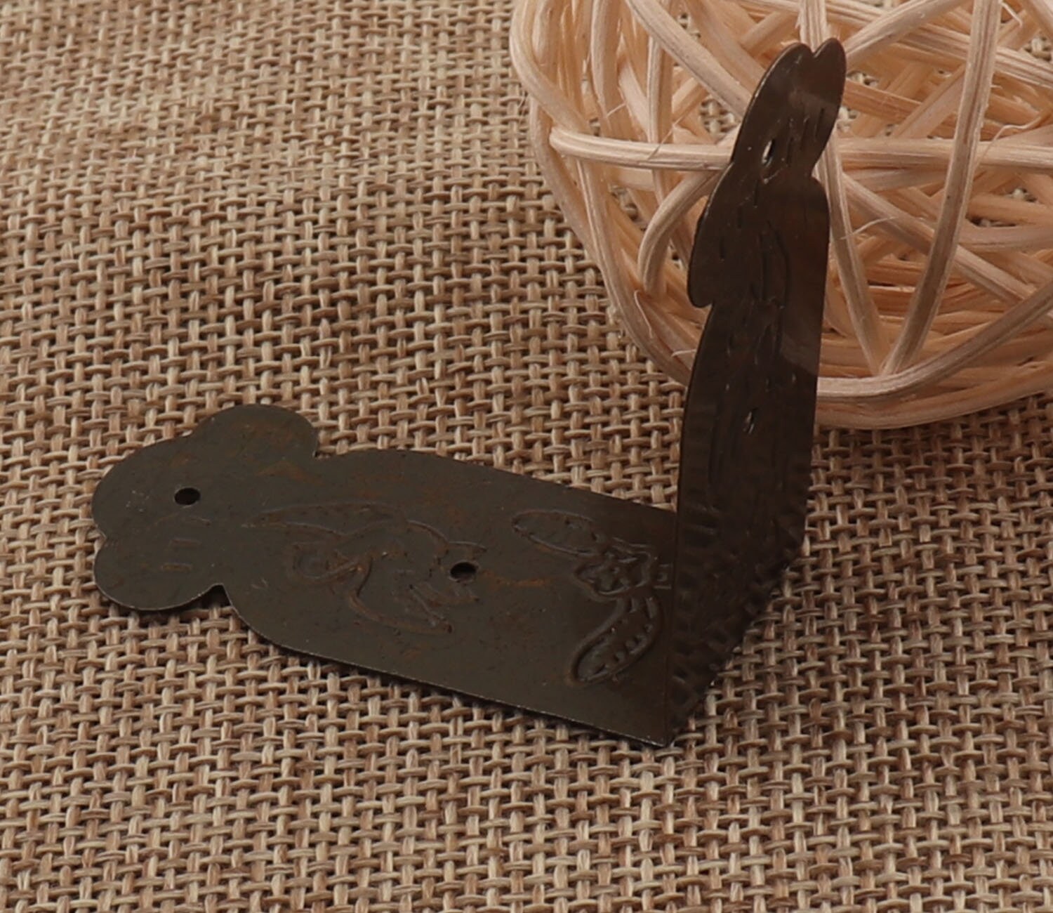 6 Antique Bronze Box Corner45x45mmvintage Corner Cet of | Etsy