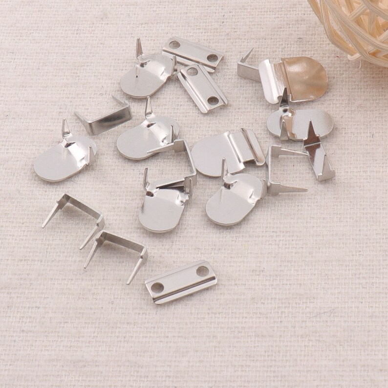 50sets Silver Trousers Skirts Bars Fasteners Hook Eye Clasps | Etsy
