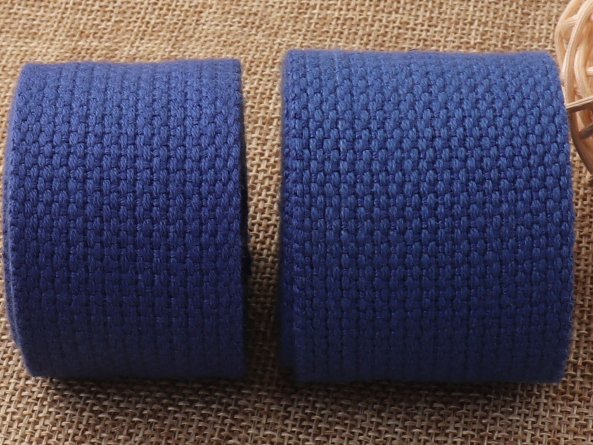 32mm/38mm Royal BlueCotton Webbing BeltKeychain Polyester | Etsy