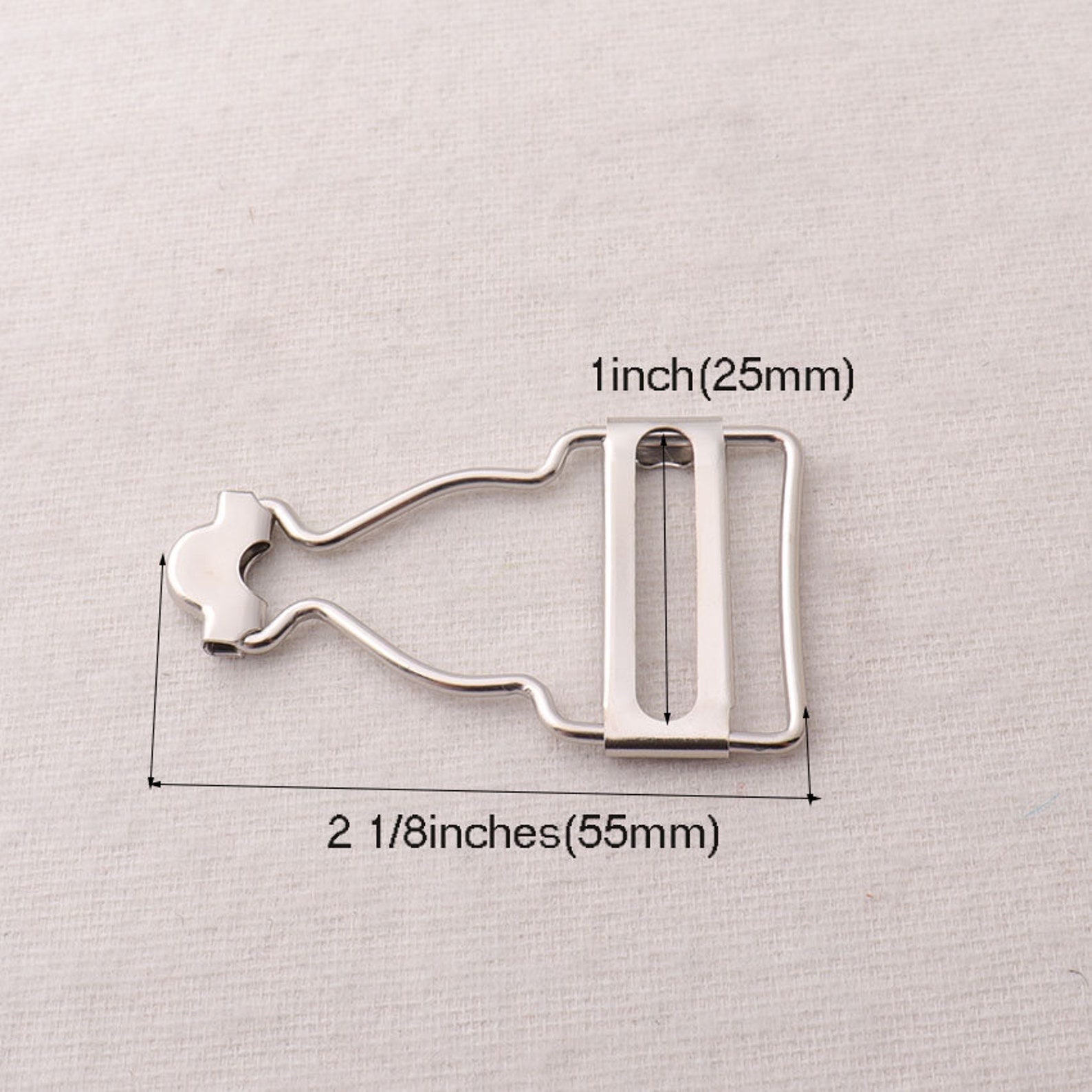 8 Pcs Dungaree Clips Fasteners Clips125mm Silver - Etsy