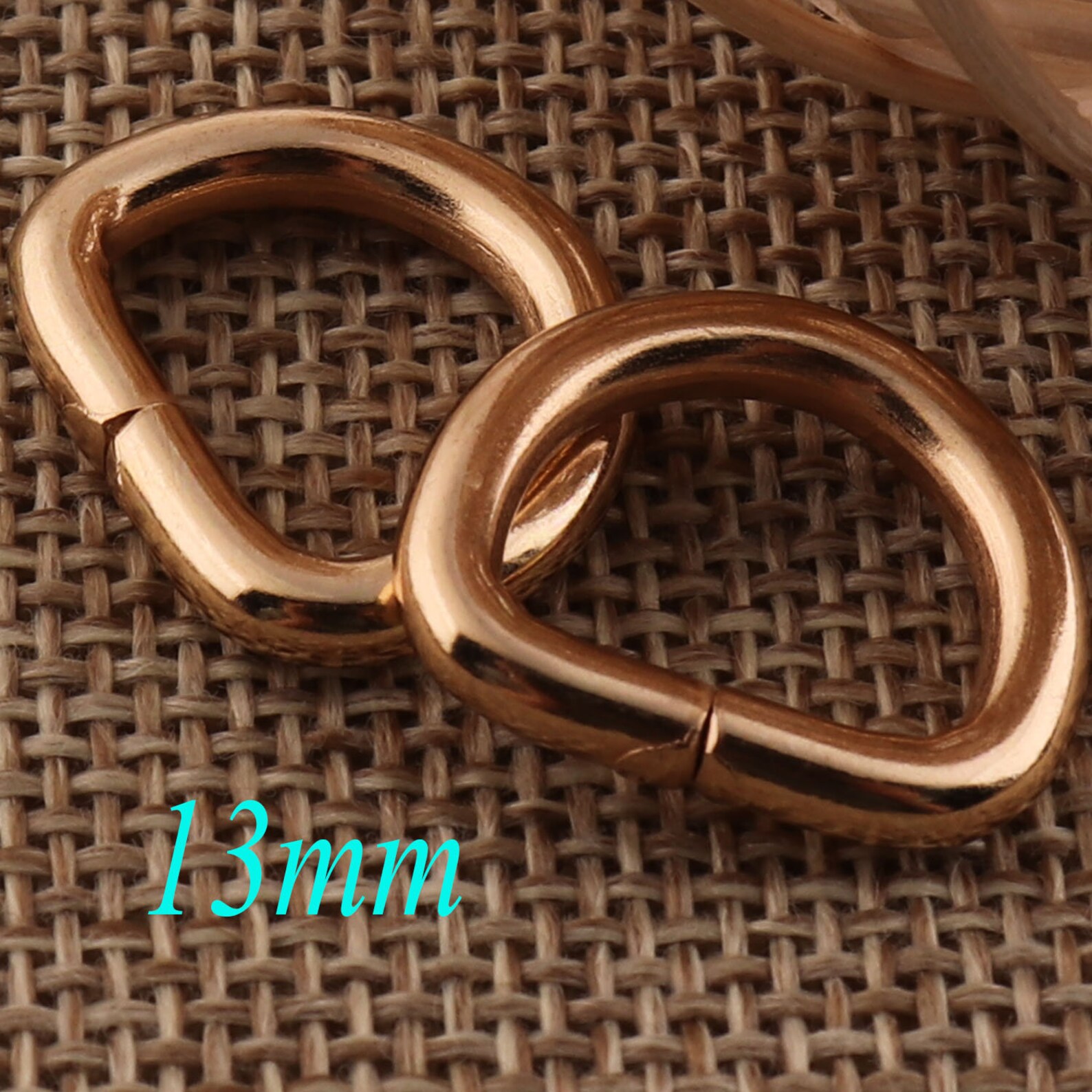 20 PCS Metal Gold D Ring Bucklesd Rings D Ring Beltwebbing | Etsy