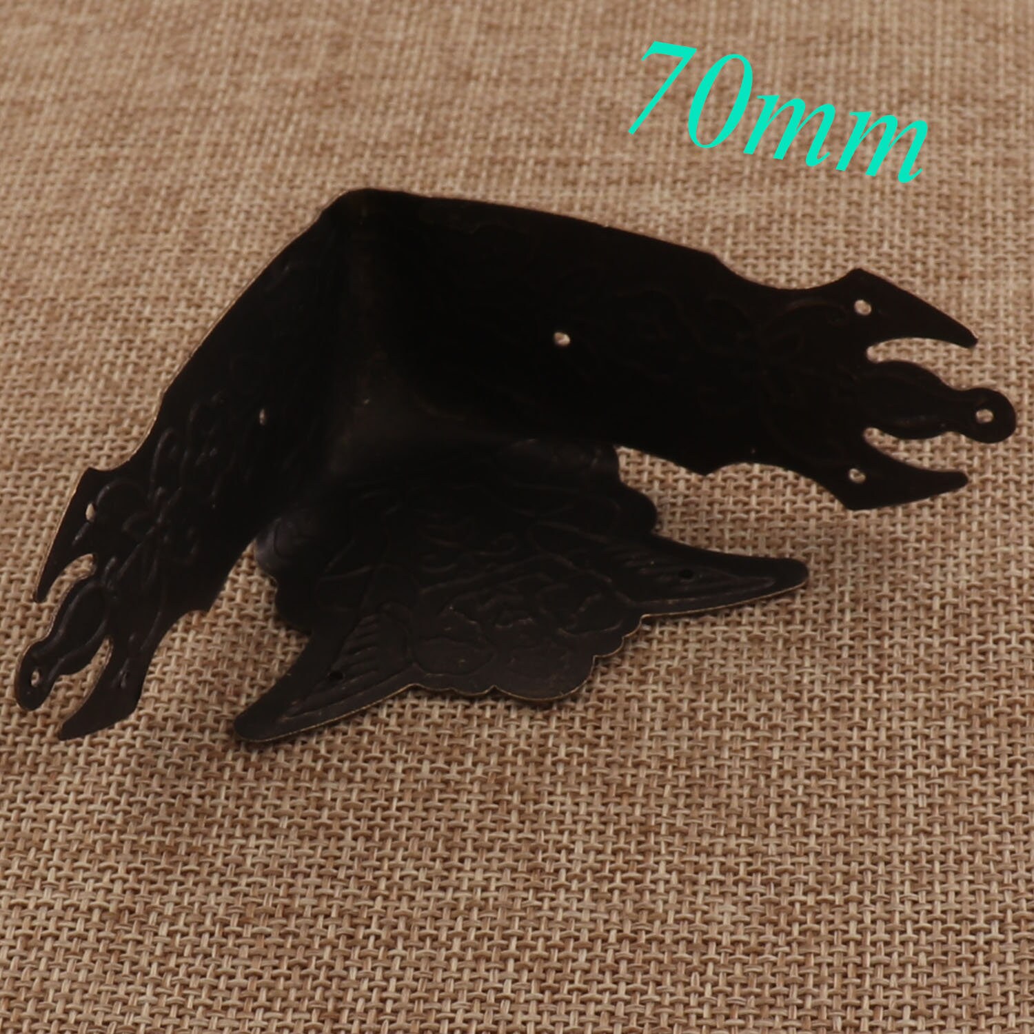 4 Pcs Large Vintage Box Corner70mm Antique Bronze Corner Cet - Etsy