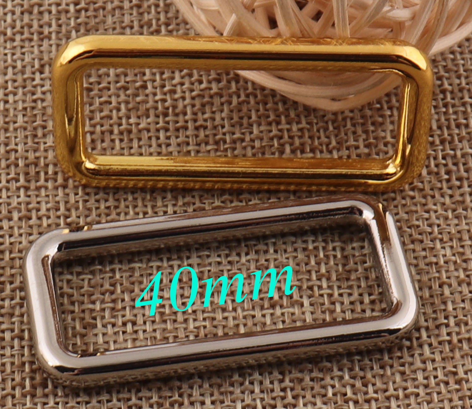 10 PCS Gold/Silver Rectangle Ringswire rings Square Rings | Etsy