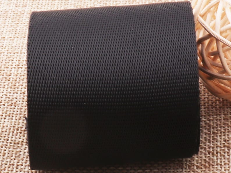 50mm Black Webbing 2 Soft Smooth Webbing BeltPolyester | Etsy