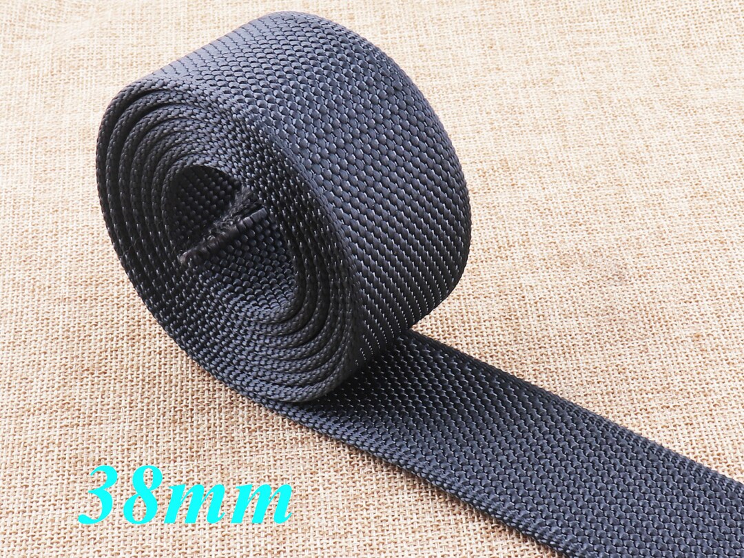 1.5" Blue Nylon Webbing,upholstery Webbing Strap Tote Handles Leash ...