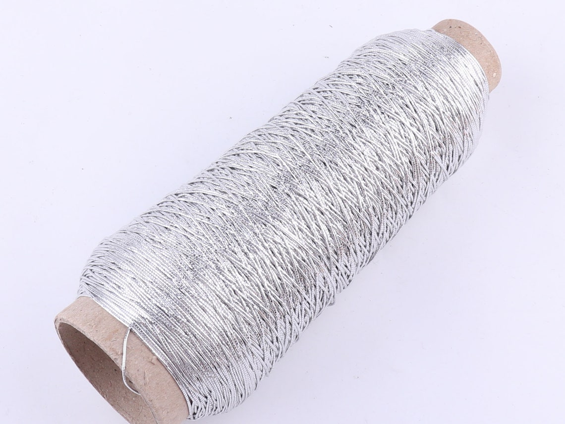 0.8mm Silver/Gold/pale Gold Craft Elastic Cord50 yards | Etsy