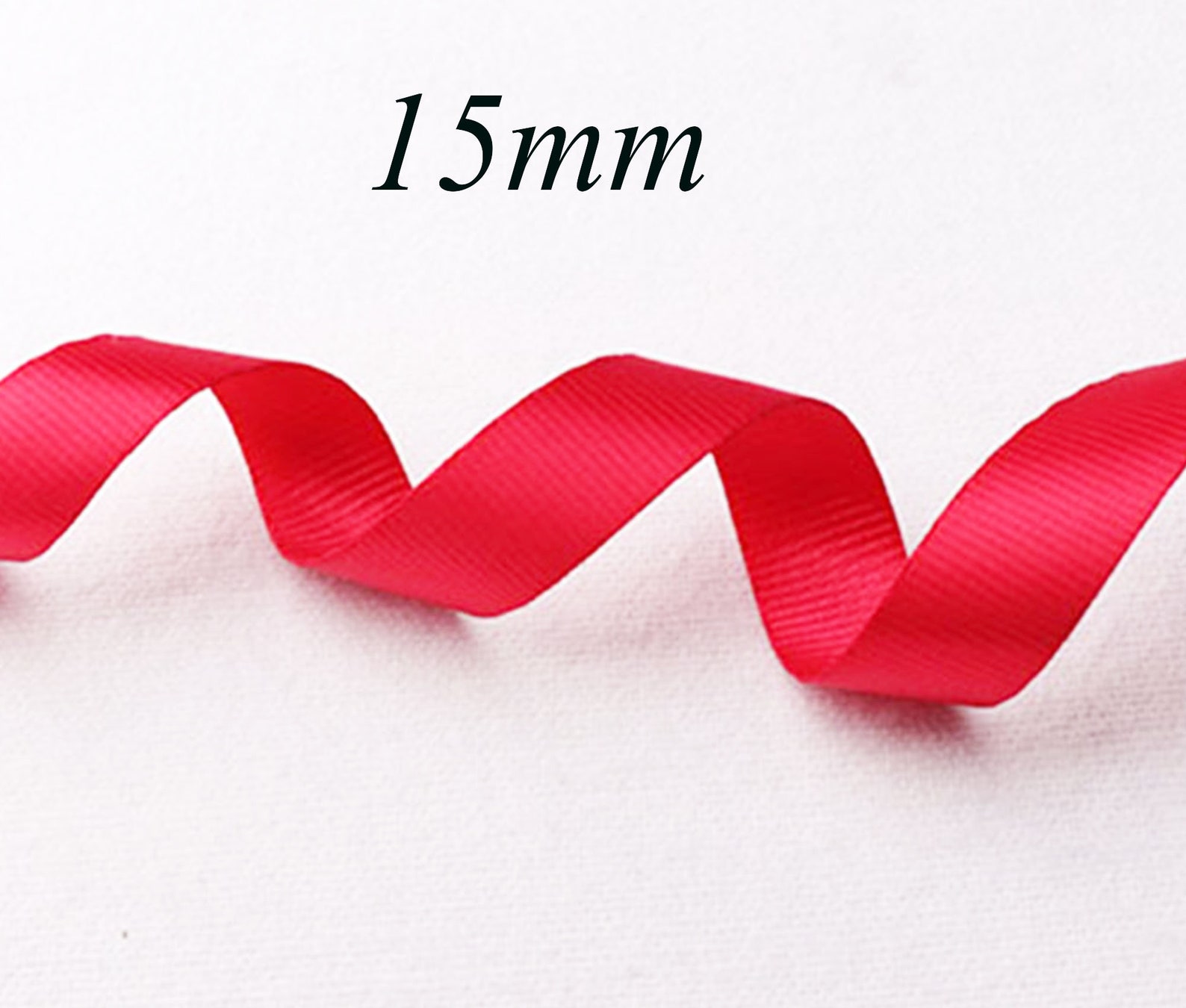 15mm Red Satin Ribboncraft Ribbon Scrapbook Supplieshair Bow | Etsy
