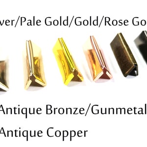 30 Pcs Rose Gold Belt Buckle End Tips,end Tips Metal Webbing Belt 20-25 ...