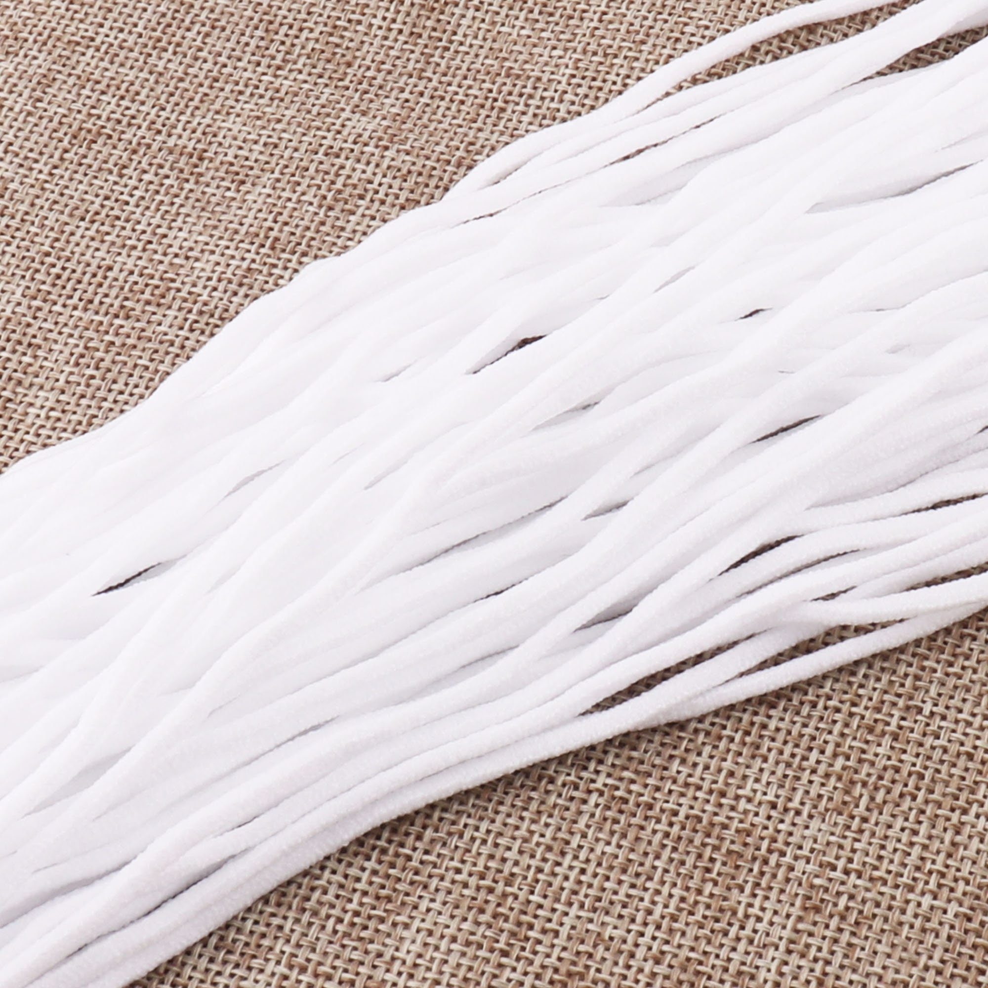 10-100 Meters White Nylon Cotton Elastic CordElastic Cord | Etsy