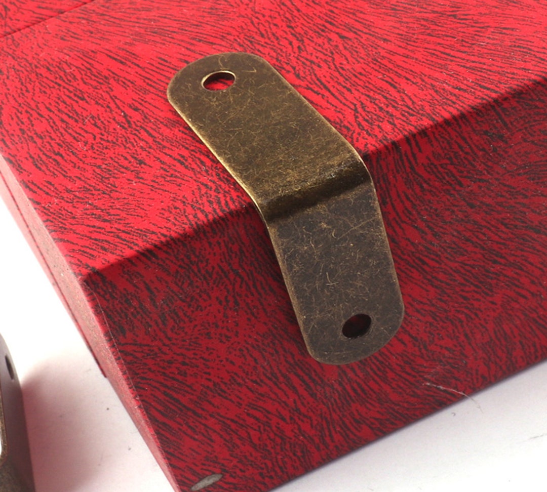 33mm Antique Bronze Corner,vintage Box Corner,metal L-shapedcorner ...