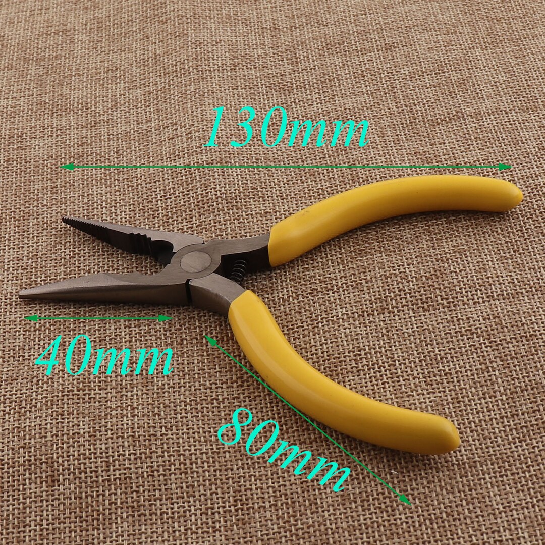 Jewelry Making Tool,yellow Pliers,jewelry Making Tools,130mm Jewelry ...
