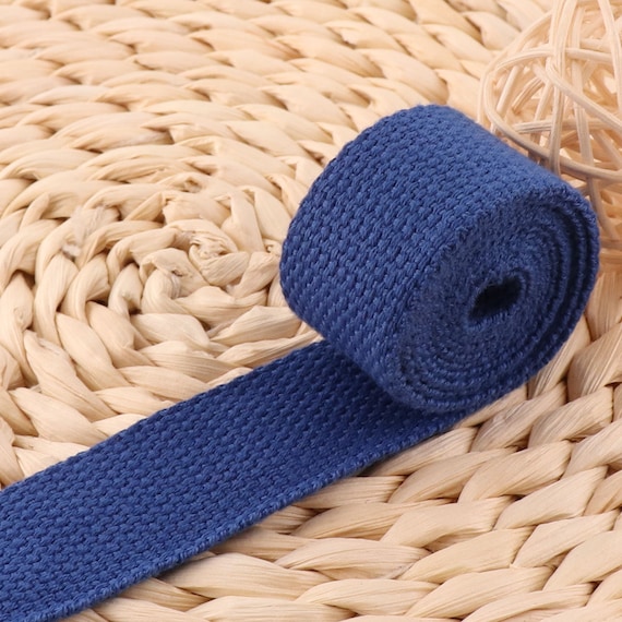 25MM Cotton Soft Blue Webbingkey Fob Webbing Belt - Etsy