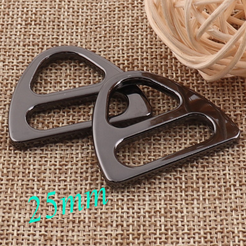 8 Triangle Slide Buckles,1" Black Belt Buckle,adjuster Buckles,bag ...