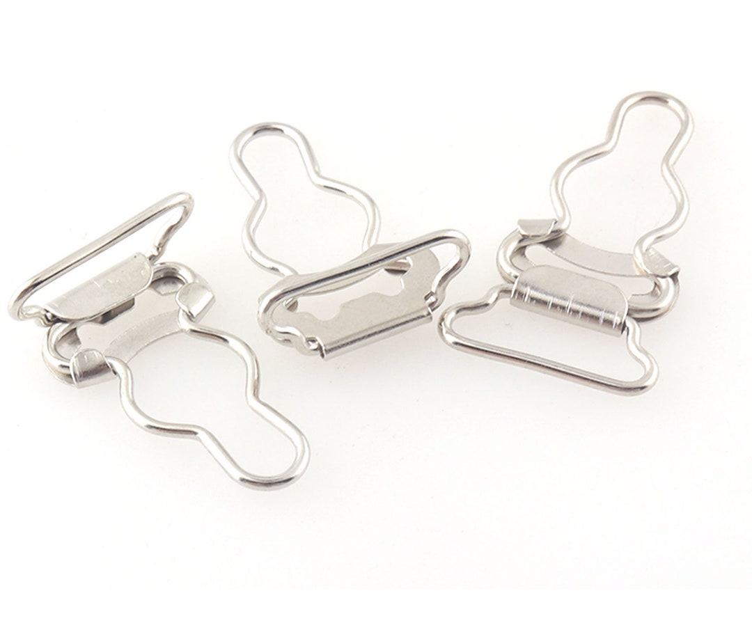 19mmx38mm Silver Adjuster Buckles Dungaree Buckles Dungaree Clips ...