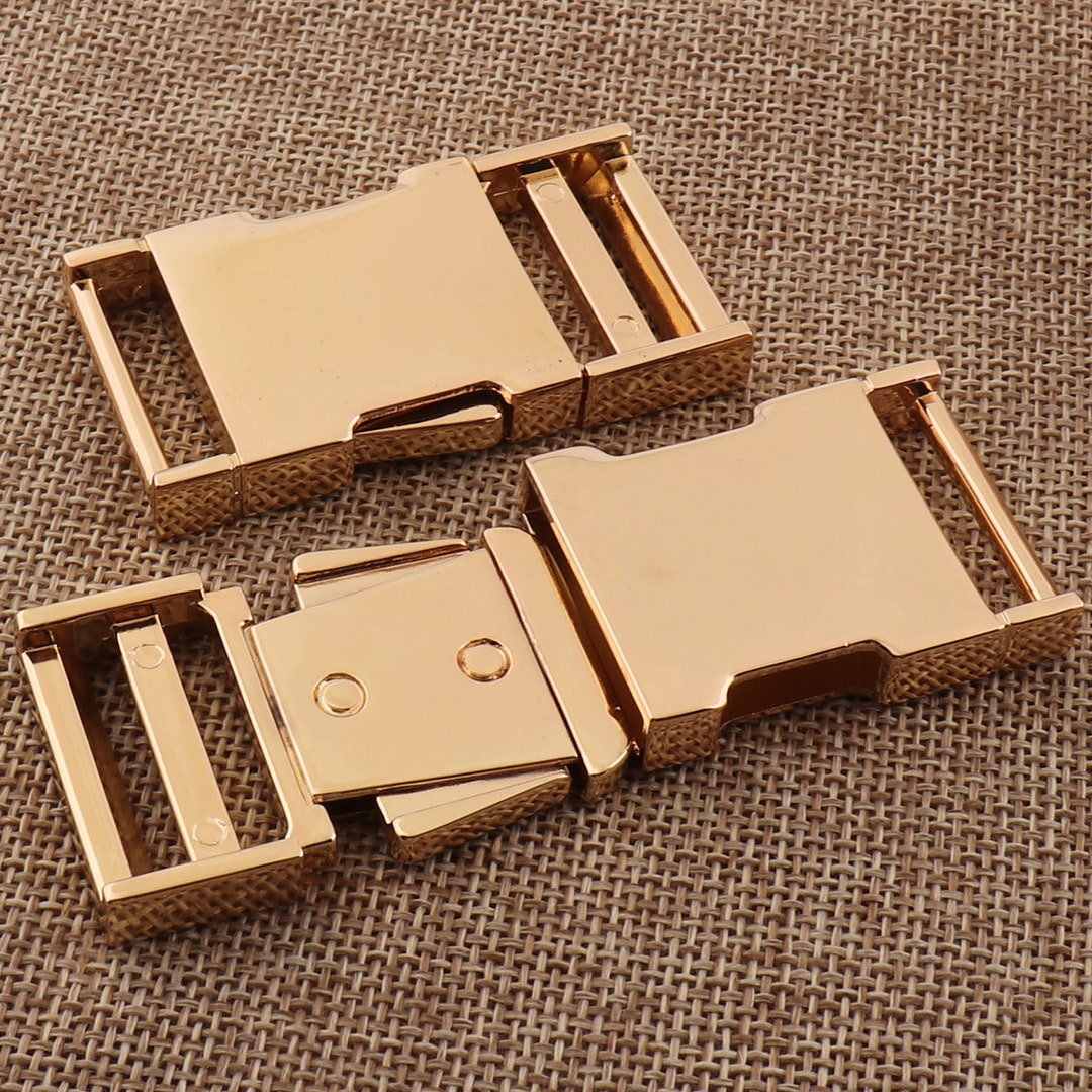 2-6 Gold Backpack Buckle,25mm Release Buckle Clip,clutch Closure,bags ...
