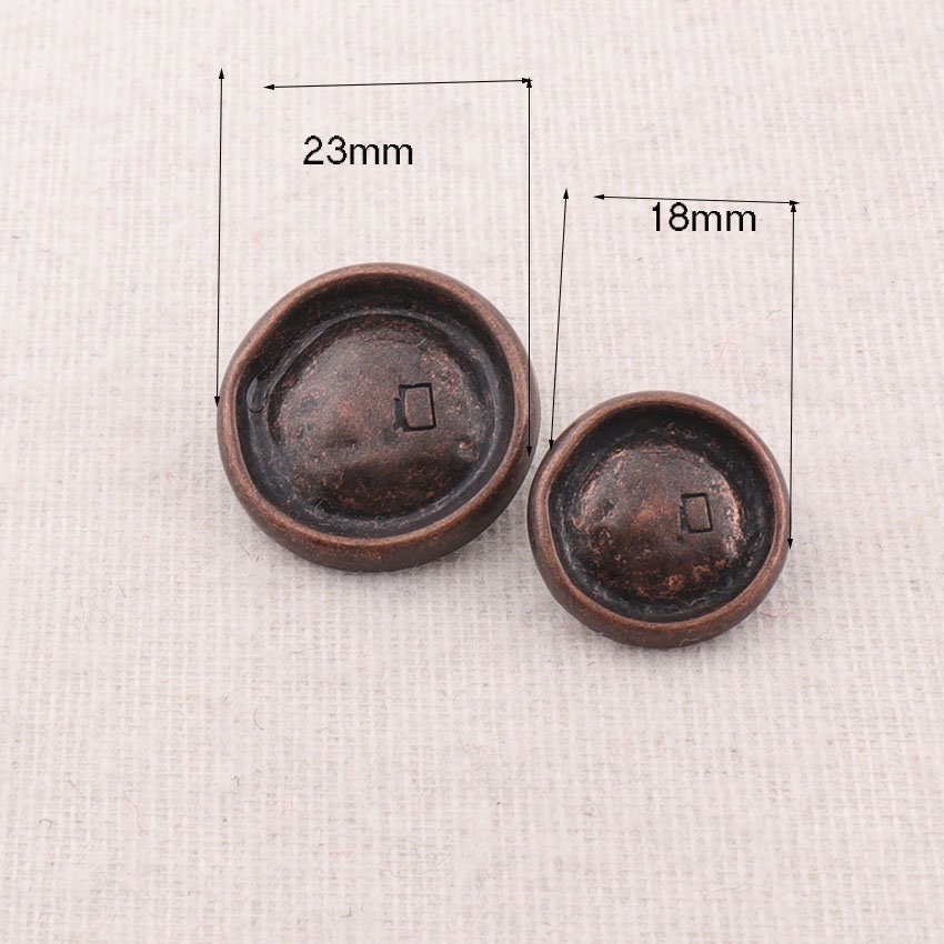 Metal Buttons,15pcs/10pcs,3/4