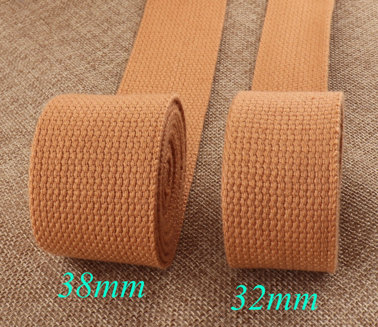 Pale-yellow Soft Webbingsolid Color Webbing Keychain - Etsy