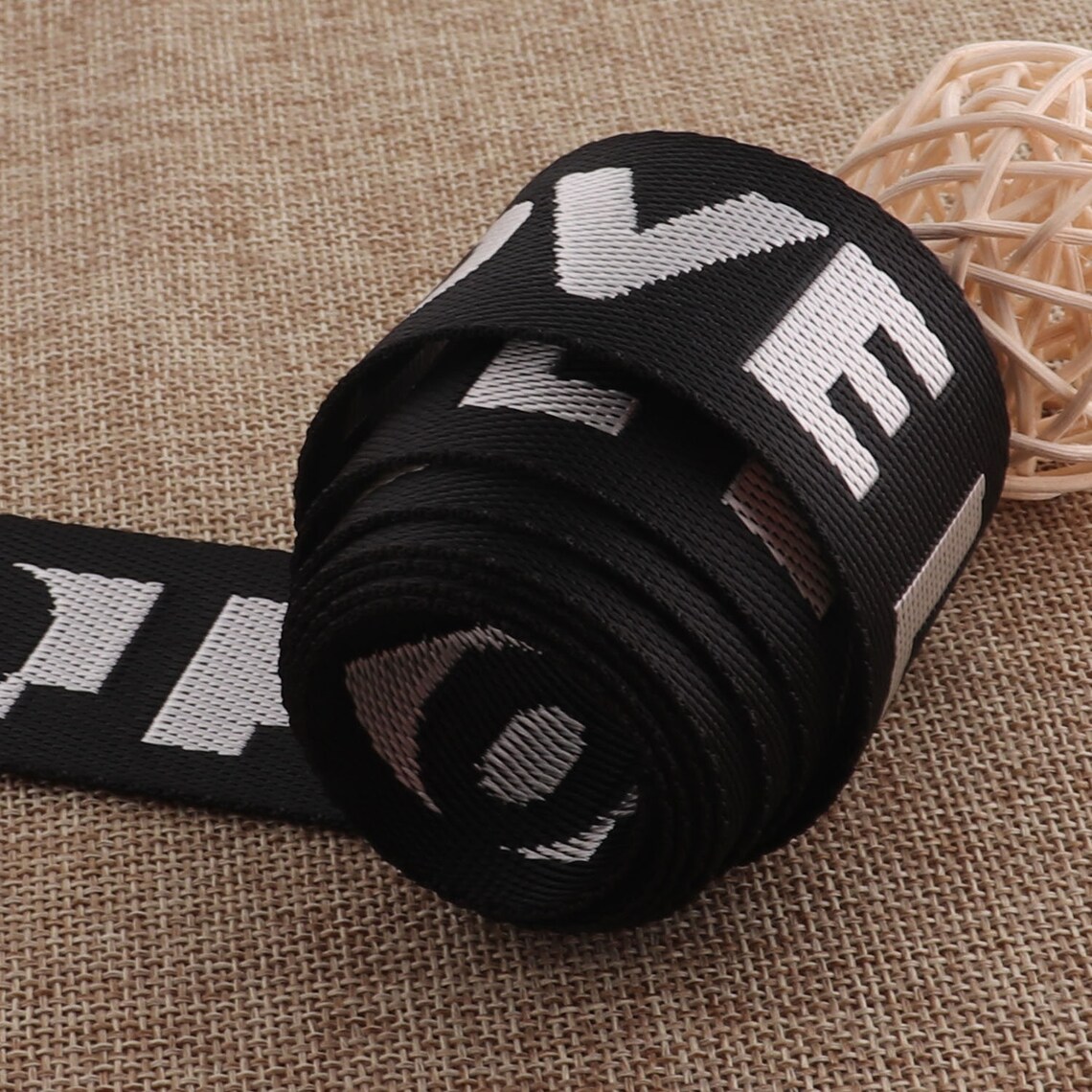 Webbing1.5 Smooth Black Webbing Gray - Etsy