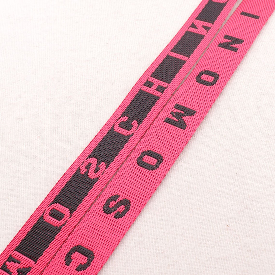 Red Black Striped Webbing - Etsy