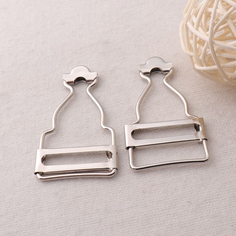 8 Pcs Dungaree Clips Fasteners Clips125mm Silver - Etsy