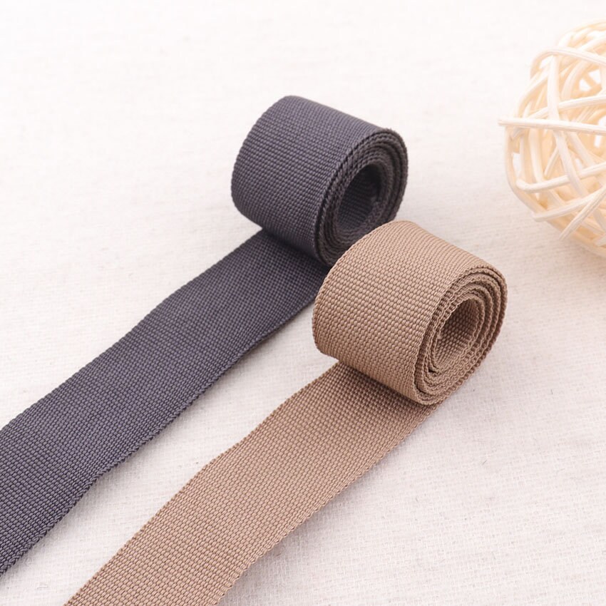Thin Webbing3/420mm Dark Grey/Khaki Woven Ribbon | Etsy