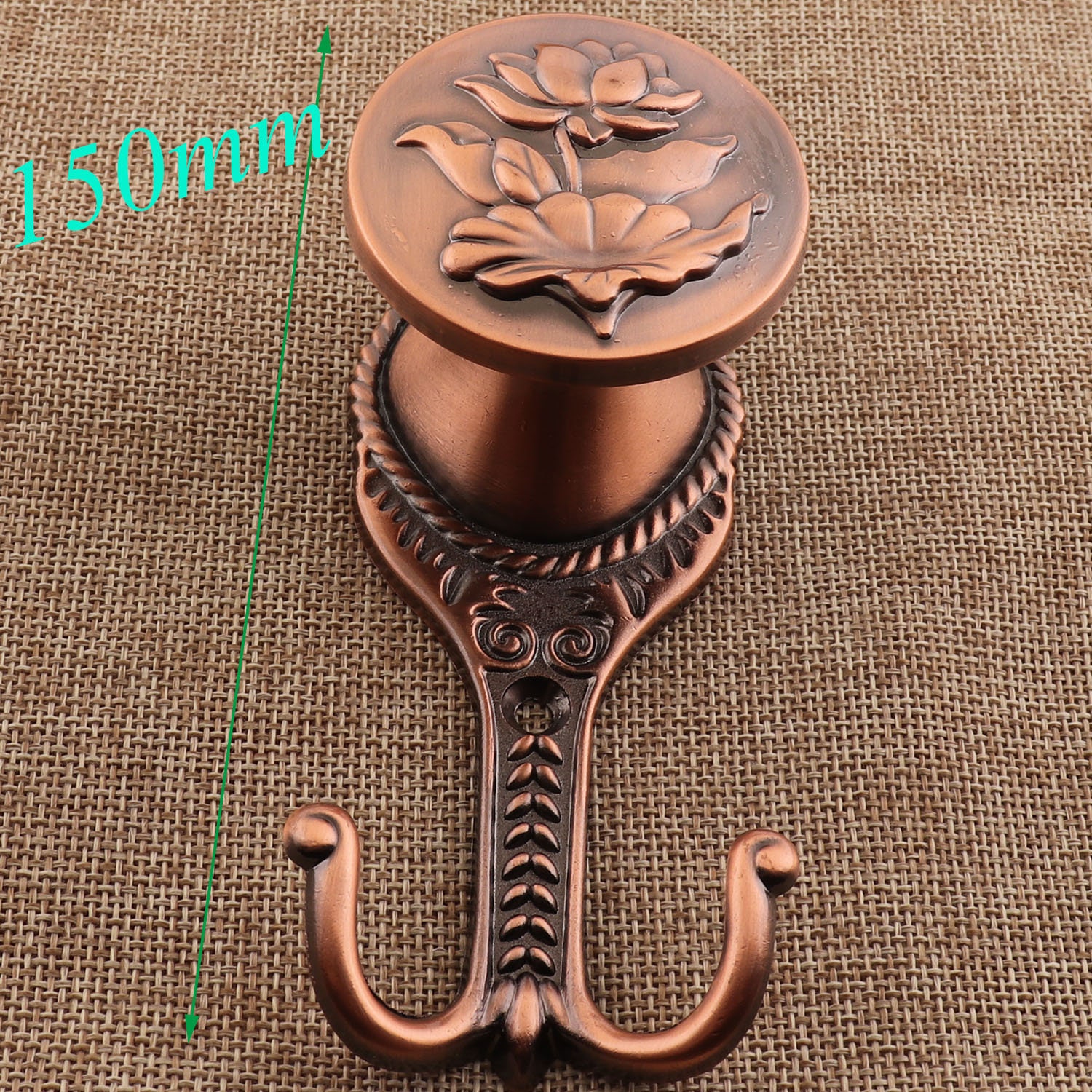 Large Vintage Hooks Cooper Hook6 Wall Lotus Hook | Etsy