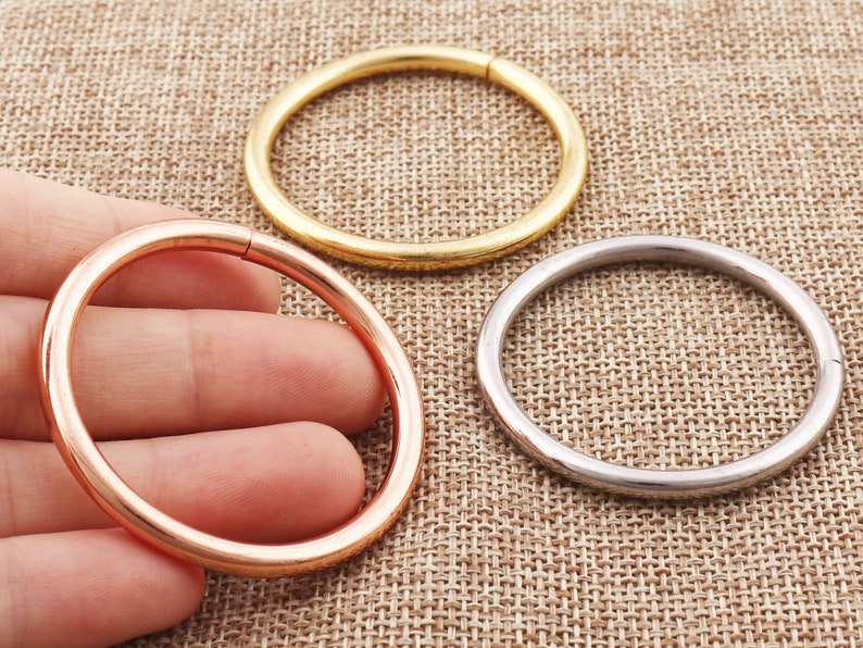 8 Pcs Welded O Rings1.5 Handbag Purse Bag Making - Etsy
