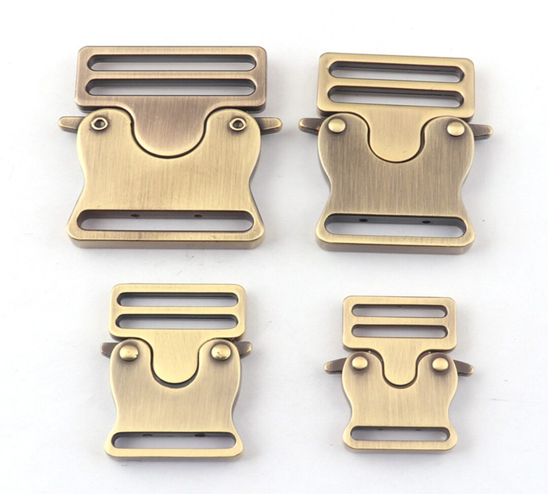 Antique Brass 20mm/25mm/30mm/38mm Release Buckles,bronze Clutch Closure ...