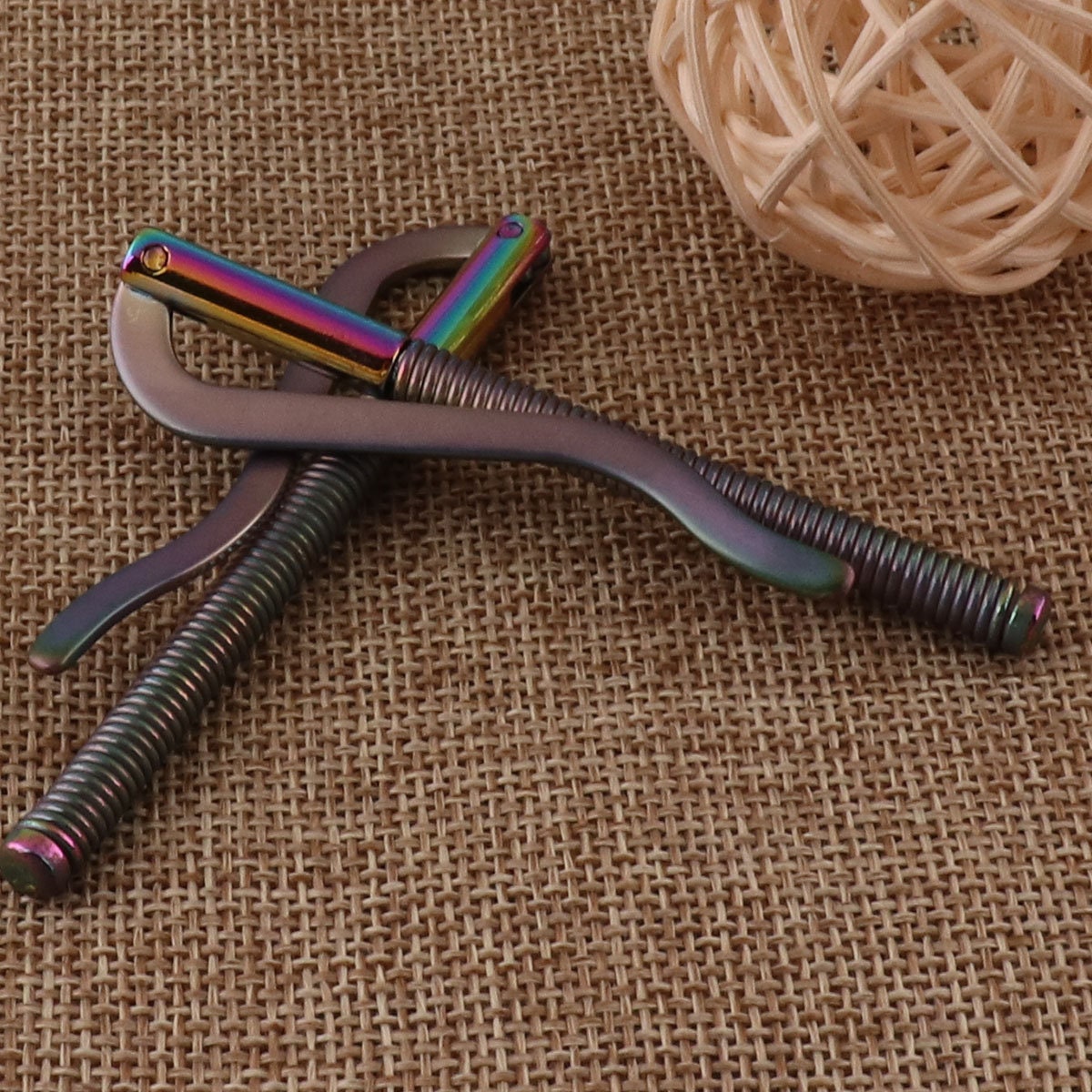 10 Rainbow Spring Wallet Clips375mm Money Clipdiy | Etsy