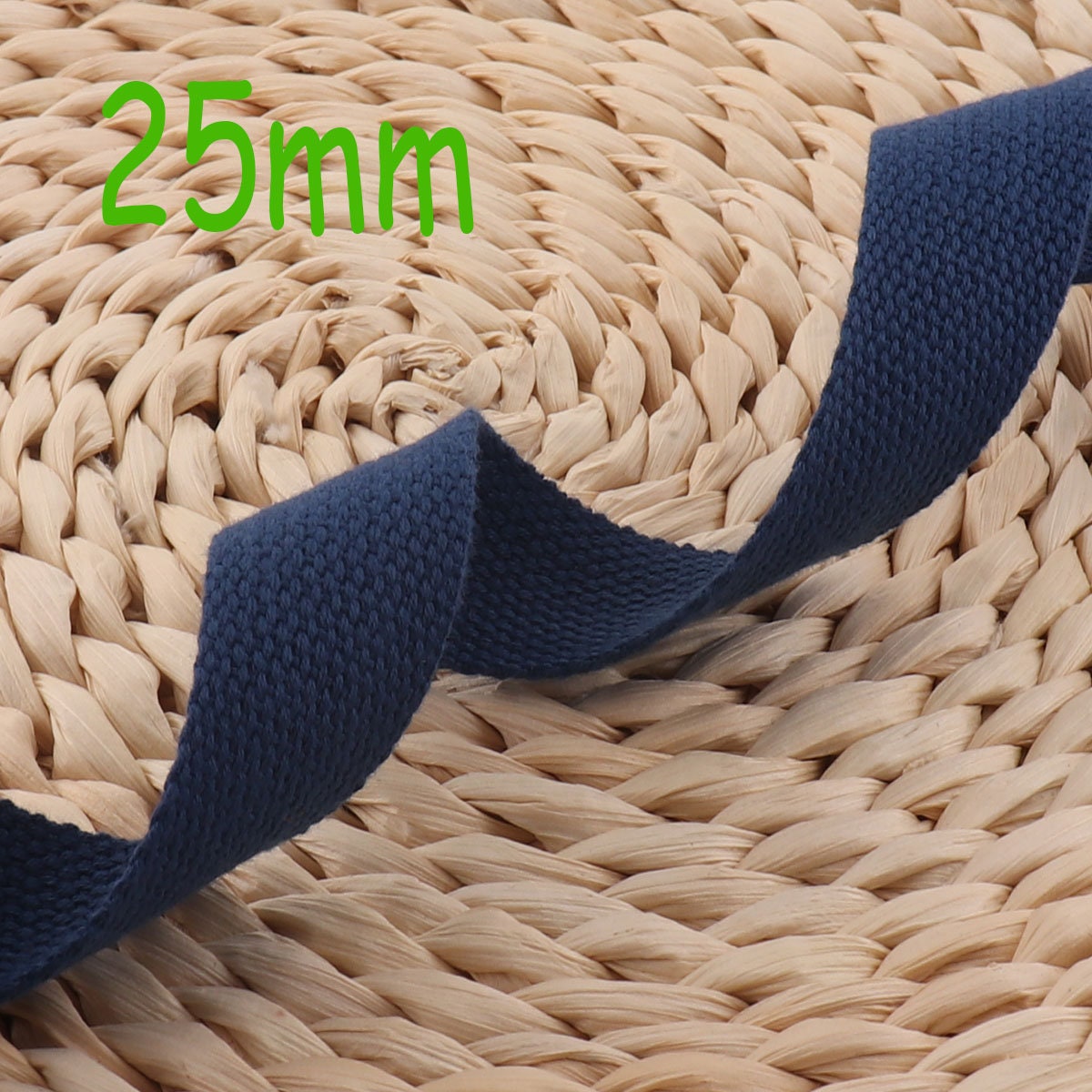 Navy Blue Webbing1 inch WebbingCotton WebbingKey Fob | Etsy