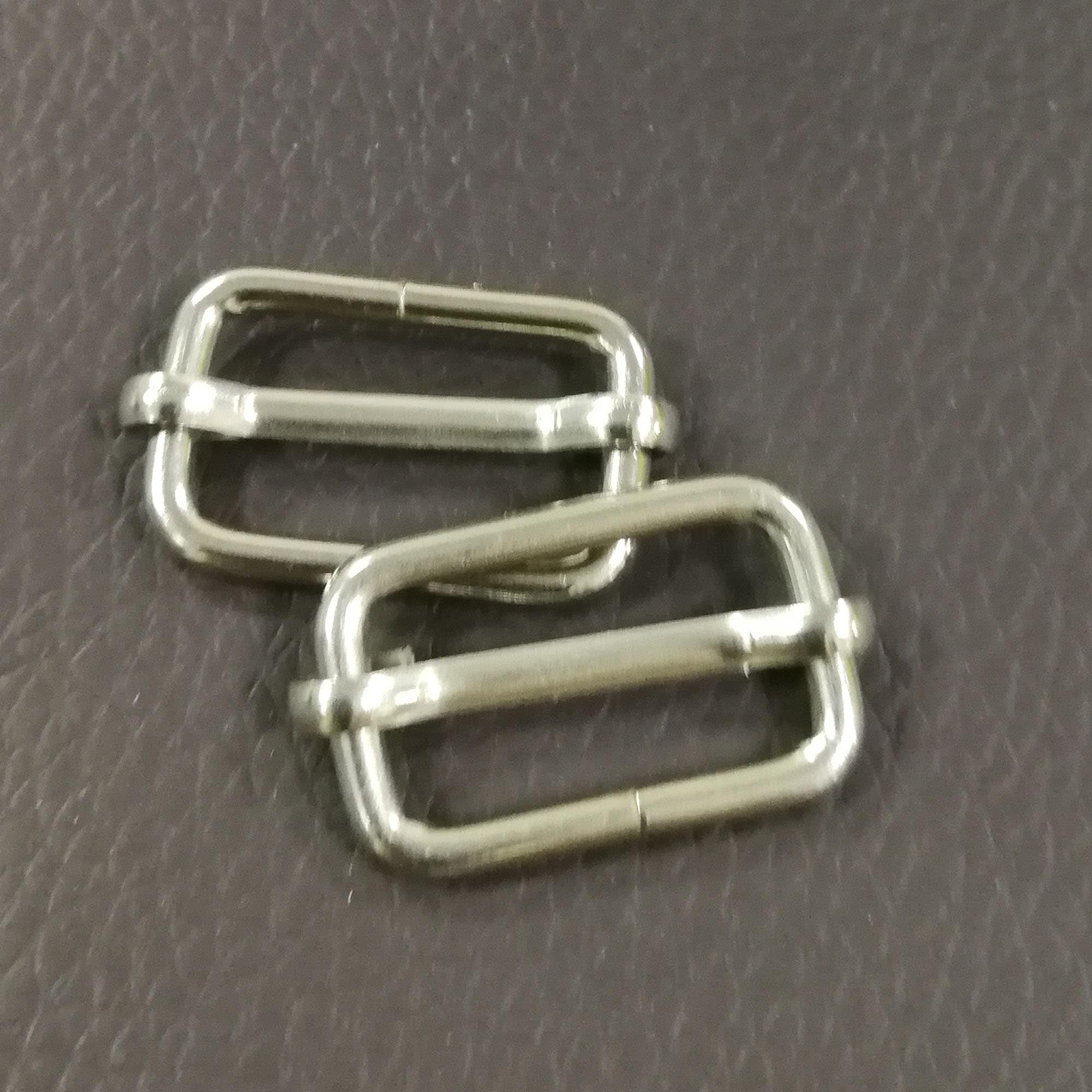 6-20 Pcs Silver Slide Buckles Strap FastenersBuckles Belt | Etsy