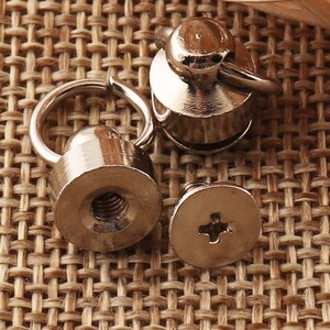 20 Pcs Silver Screws,bag Screws Loop Screws,handle Screws Door Handle ...