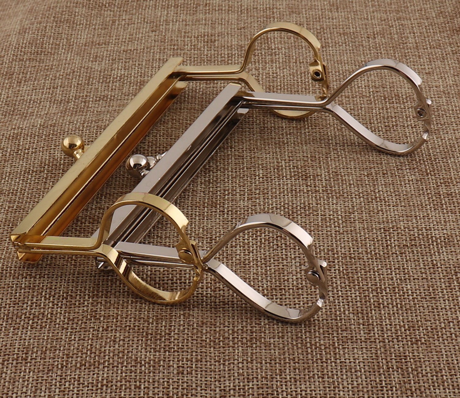 Clutch Purse Frames,4"/115mm,silver/gold Bag Frames,clutch Frame Sewing ...