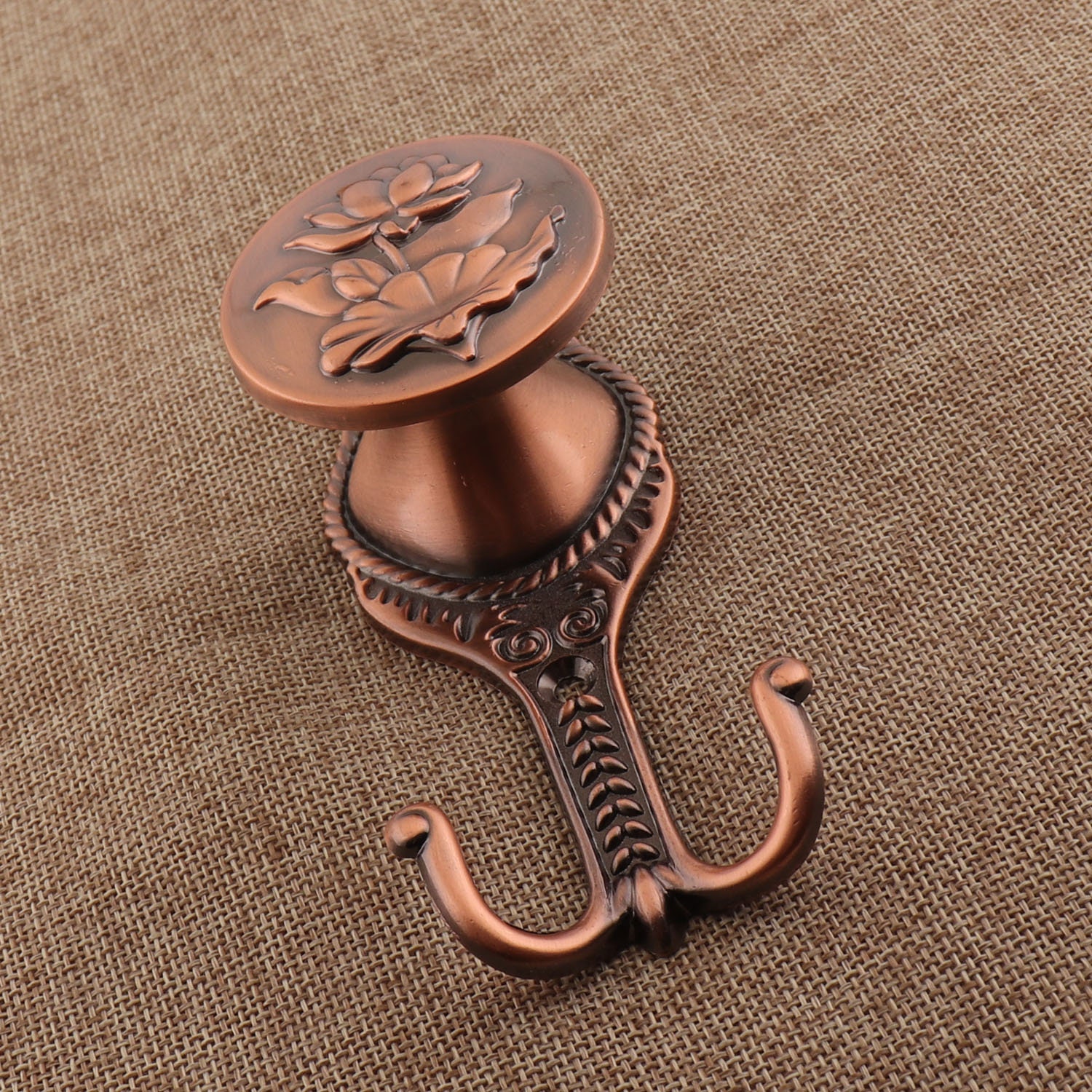 Large Vintage Hooks Cooper Hook6 Wall Lotus Hook | Etsy