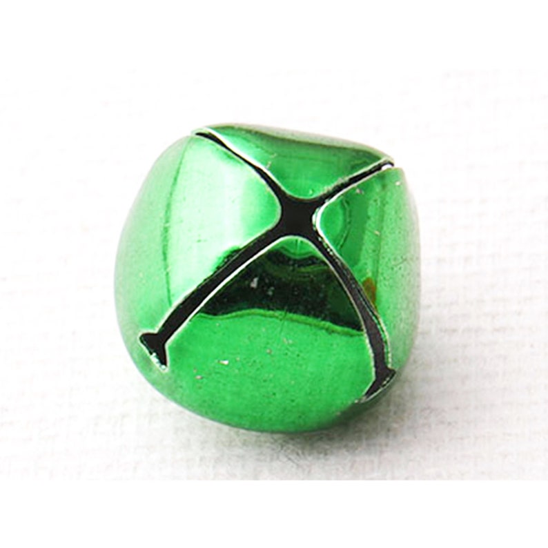 20 PCS Green Metal Jingle Bells Dancing Bells Durable Jingle Bells Pet ...