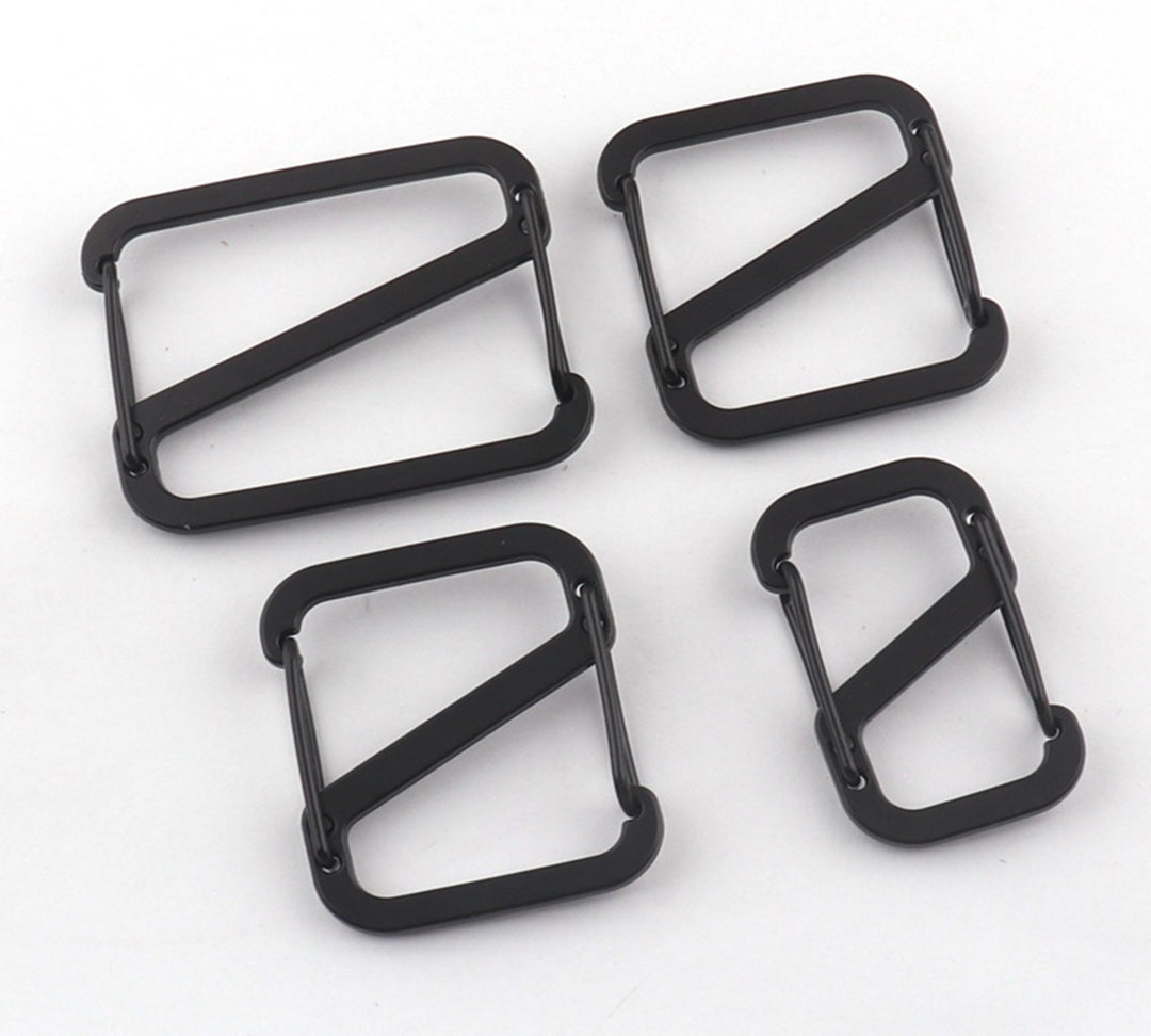 20mm/32mm/35mm/50mm Black Belt Buckle Metal G Buckle G Hooks Strap ...