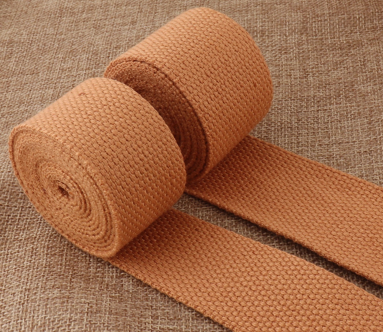 Pale-yellow Soft Webbingsolid Color Webbing Keychain - Etsy