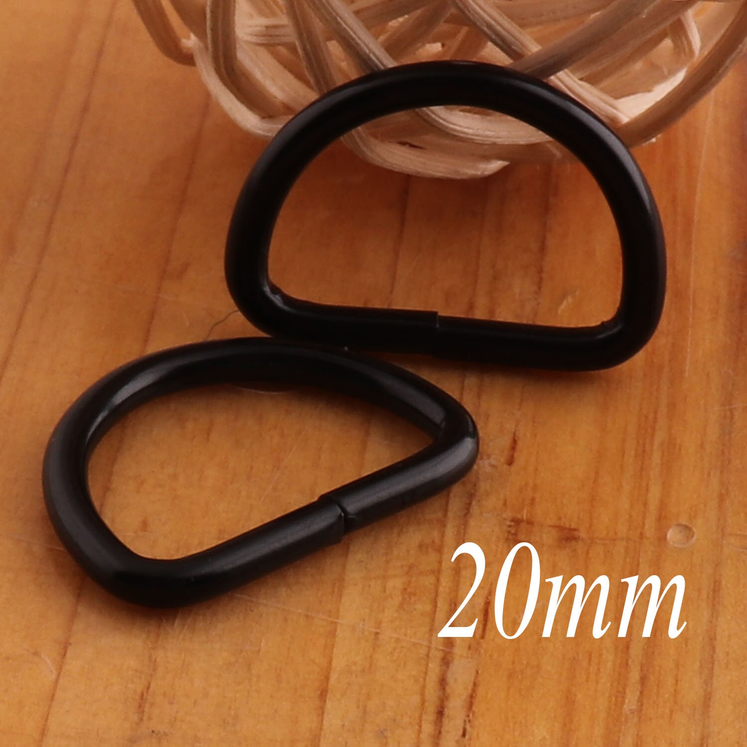 20 PCS Black D Ring Buckles20mm D Rings D Ring Beltwebbing - Etsy