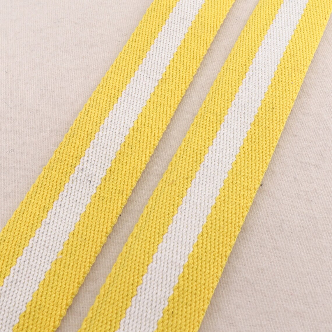 1 1/238mmYellow White Striped Webbing Ribbon Key | Etsy