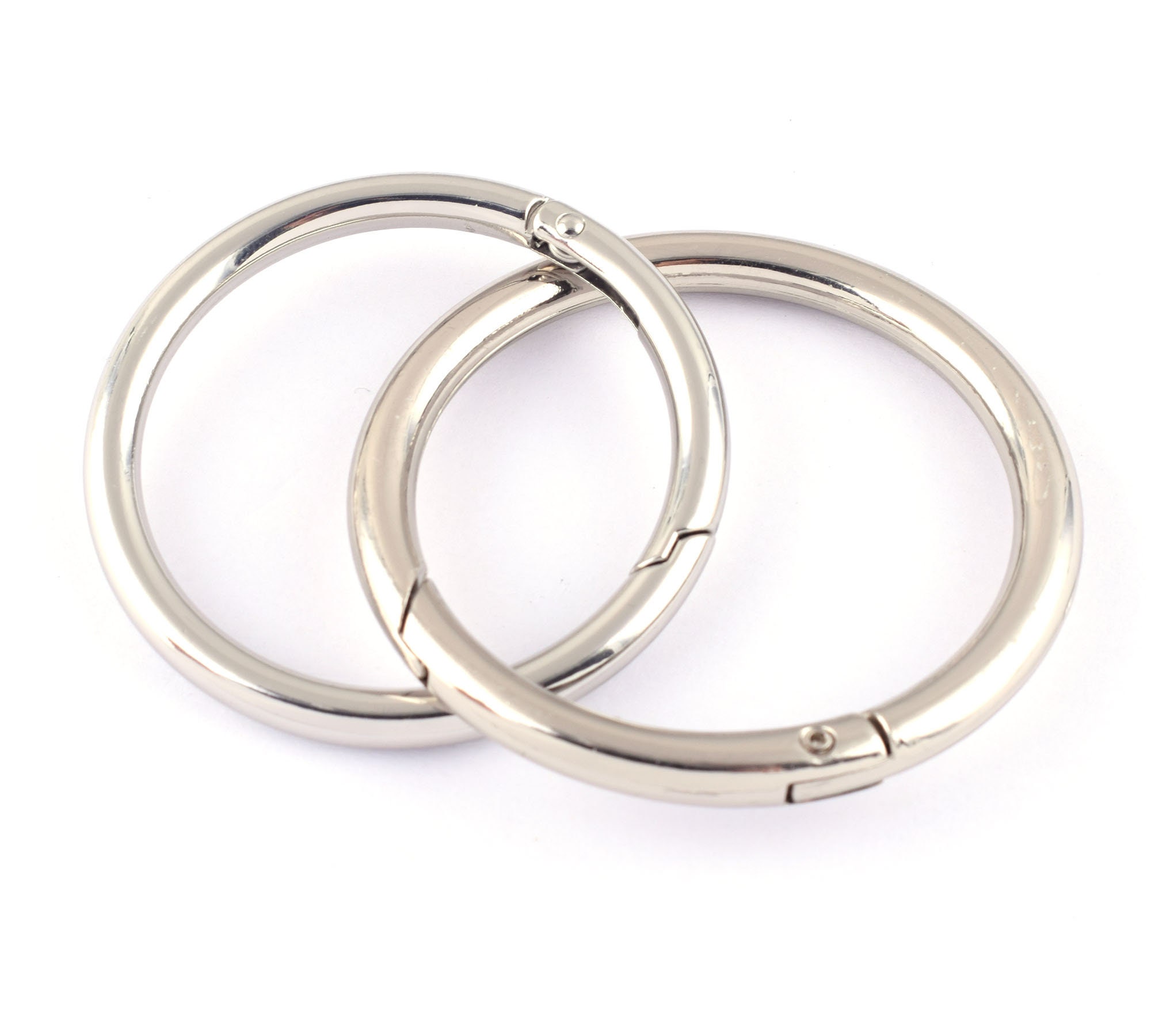 Silver Spring Gate Ring Metal Spring O Rings Clasps Purse O - Etsy