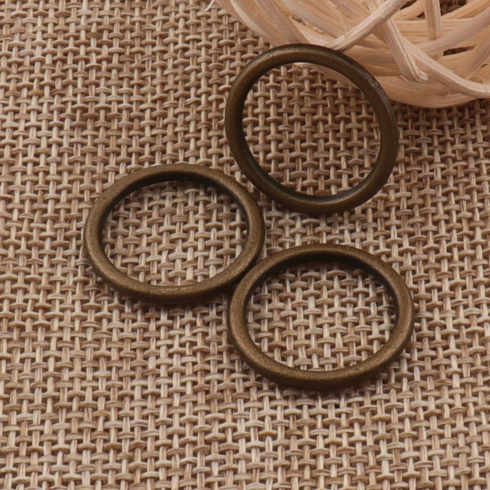 5/815mm40pcsancient Bronze O Rings Buckles Choker - Etsy