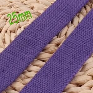 Purple Webbing,1 Inch Webbing,cotton Webbing,key Fob Webbing,webbing by ...