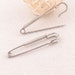 Safety Pins 2 1/457mm20pcslarge Silver Safety Pins - Etsy