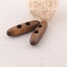 250mm6 Pcs Natural Large Toggle Buttons Wooden With 2 - Etsy