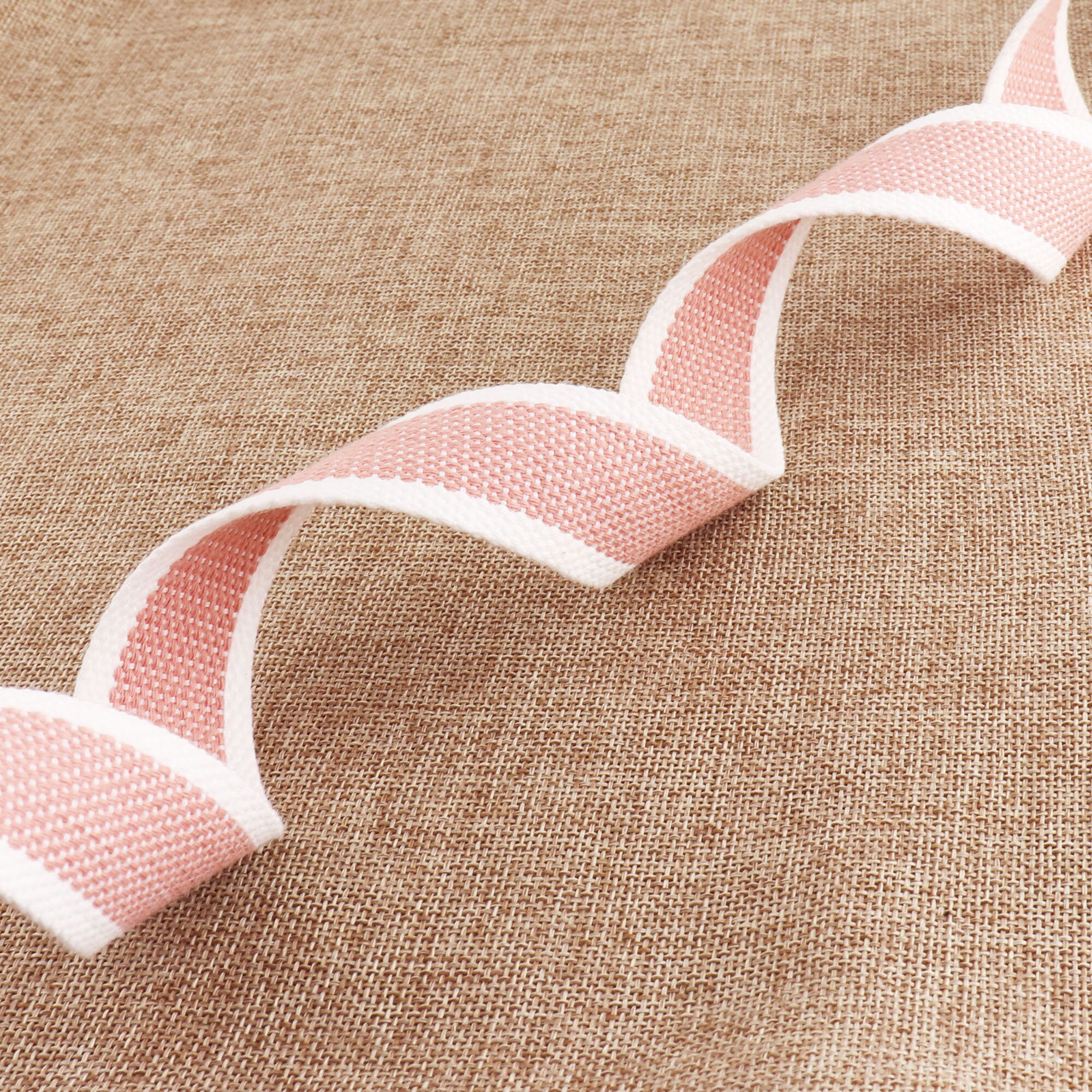 32MM Webbing Pink White Striped Webbing Belt Webbing Cotton - Etsy