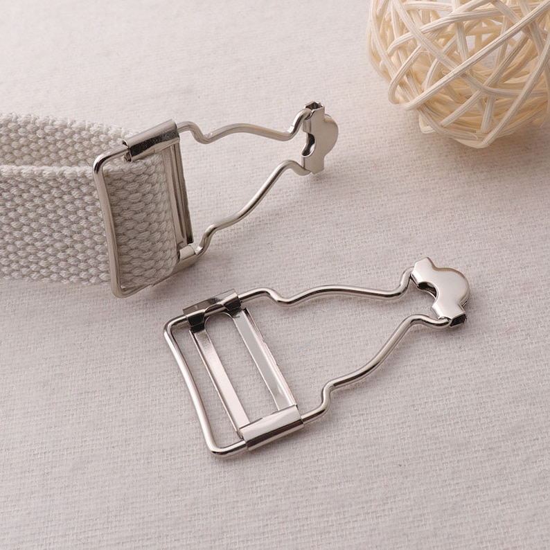 8 Pcs Dungaree Clips Fasteners Clips125mm Silver - Etsy