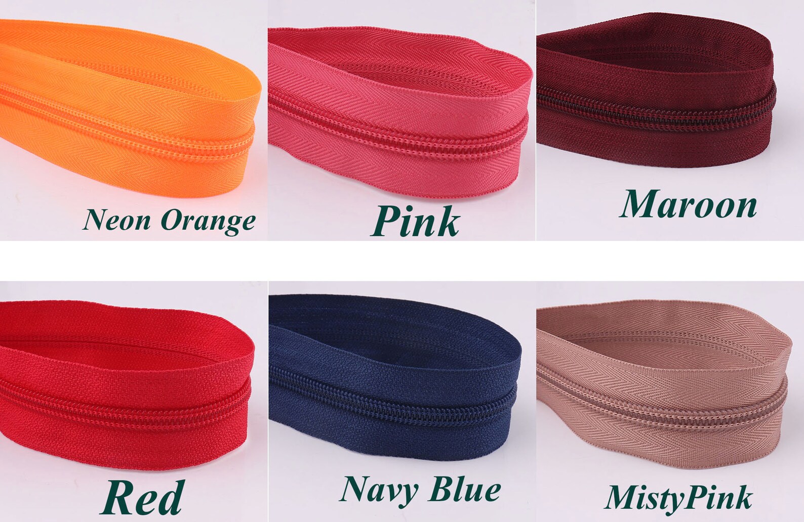 Nylon Coil Zippers,nylon Zipper Long Zippers Craft Zip Handbag Zipper ...