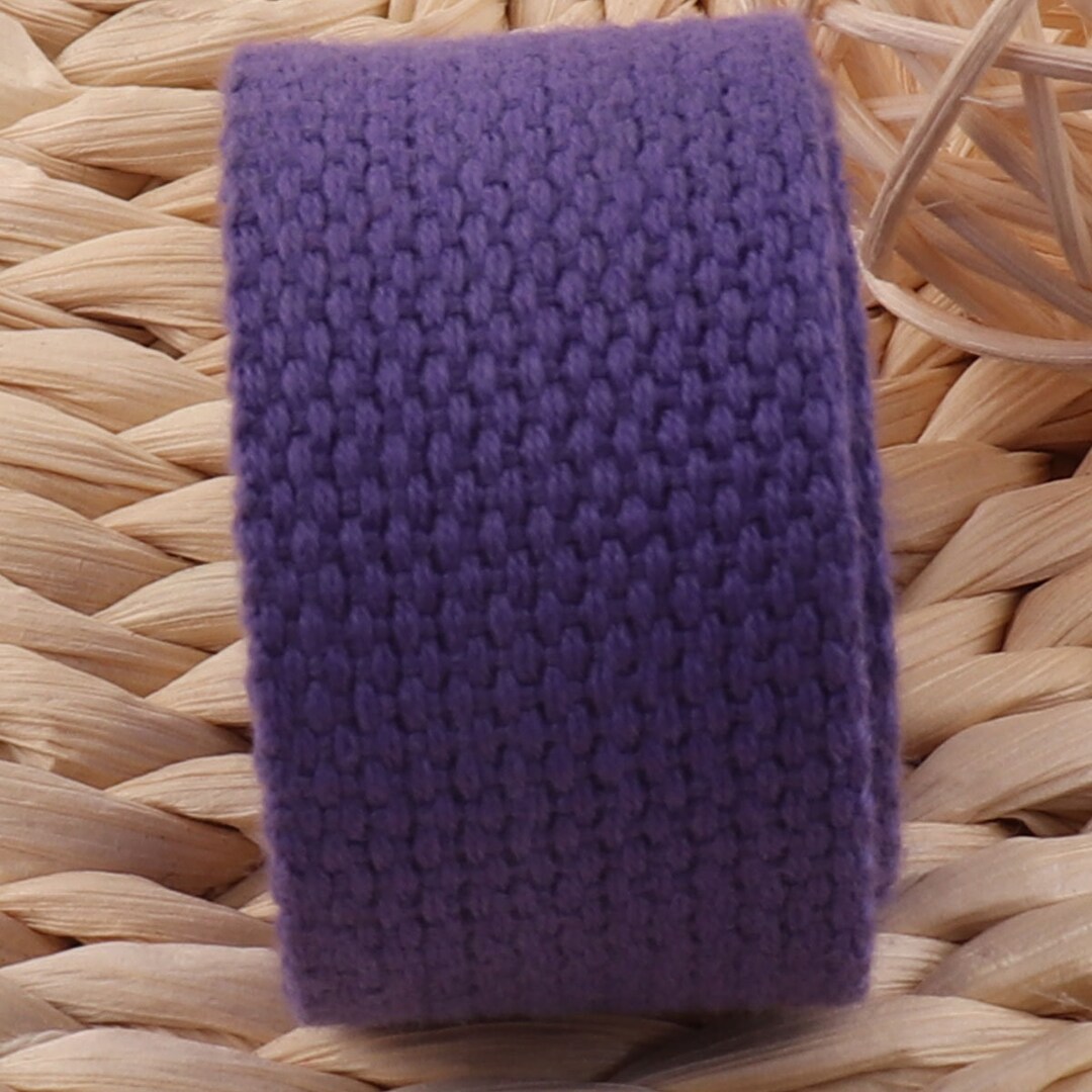 Purple Webbing,1 Inch Webbing,cotton Webbing,key Fob Webbing,webbing by ...