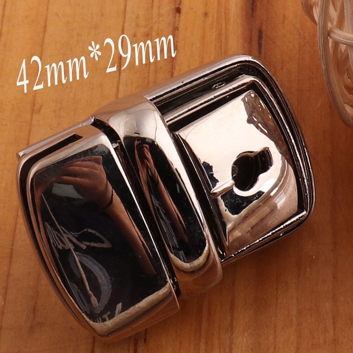 Silver Stainless Steel Purse Locktwist Closure Lock Tuck - Etsy