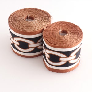 4 Yards 2 Inch Webbing,chain Pattern Webbing Bag Strap,50mm Cotton ...